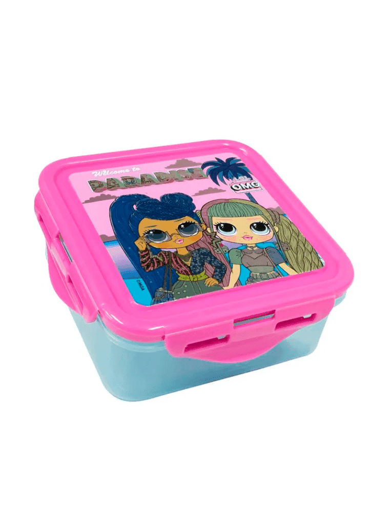 Taper Scool Cuadrado Omg B 590Ml - La Mirilla Baby & Kids