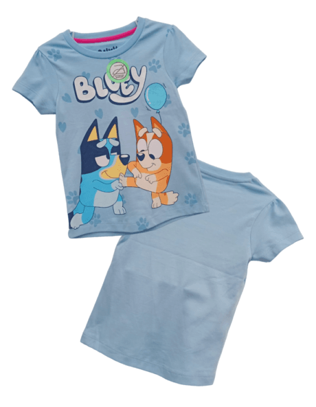 Polo Bluey Bingo Celeste - Tienda Infantil - La Mirilla Kids