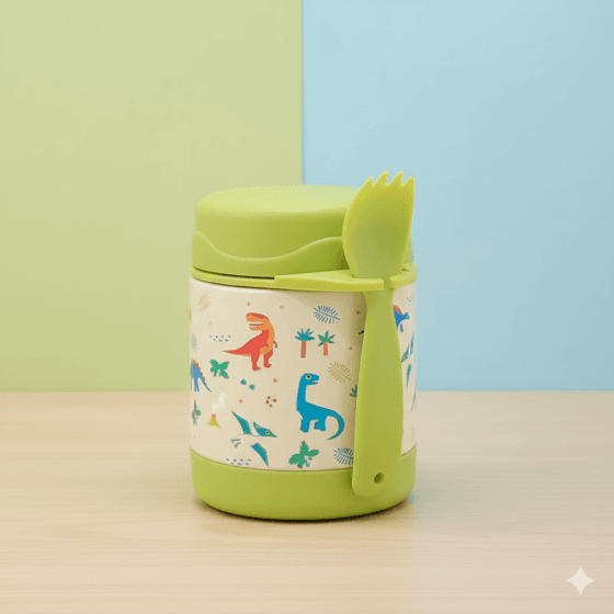 Termo de Comida Dinosaurio 325 ml para Niños | La Mirilla Kids